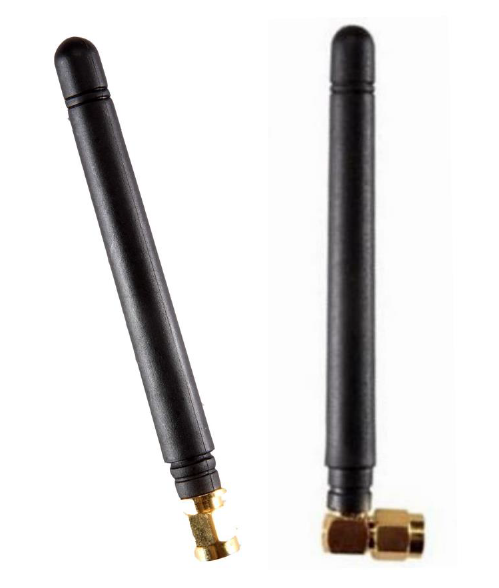 JCW015 Rubber Rod Antenna Wifi 2.4Ghz SMA Antennas (5 unit pack ...